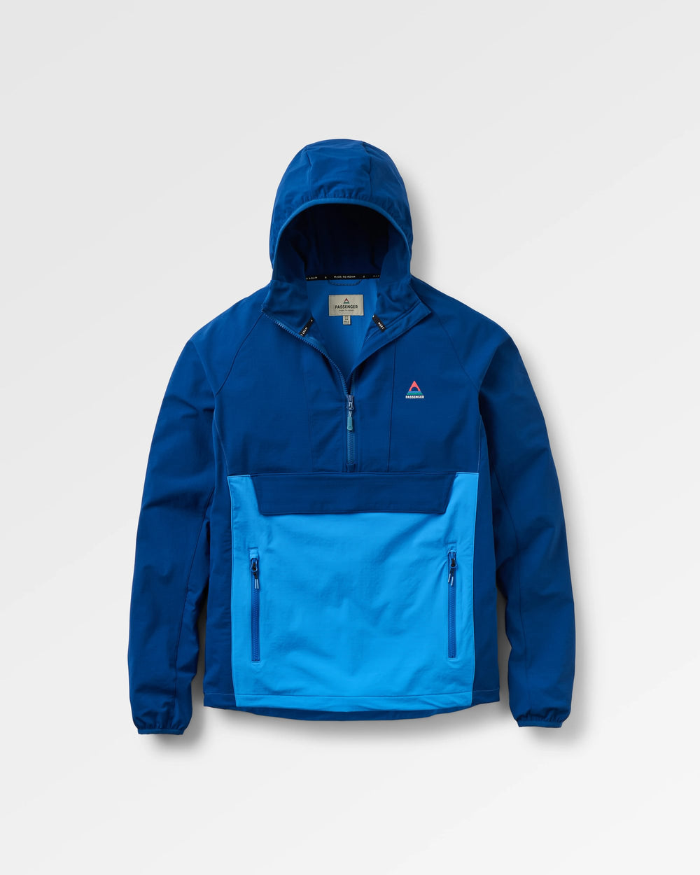 Roamer Light Recycled Softshell Anorak Blue Navy/Marine Blue – Passenger